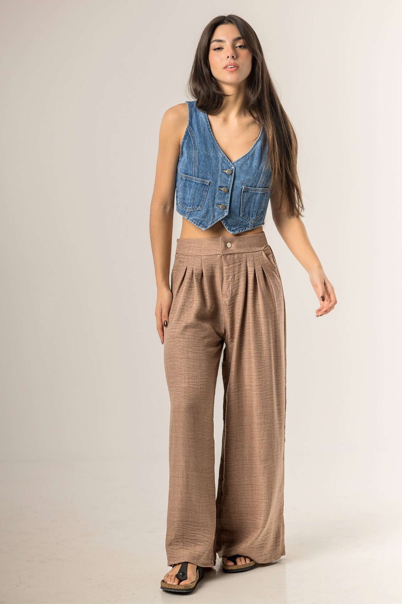 Monique. CHALECO DE JEAN